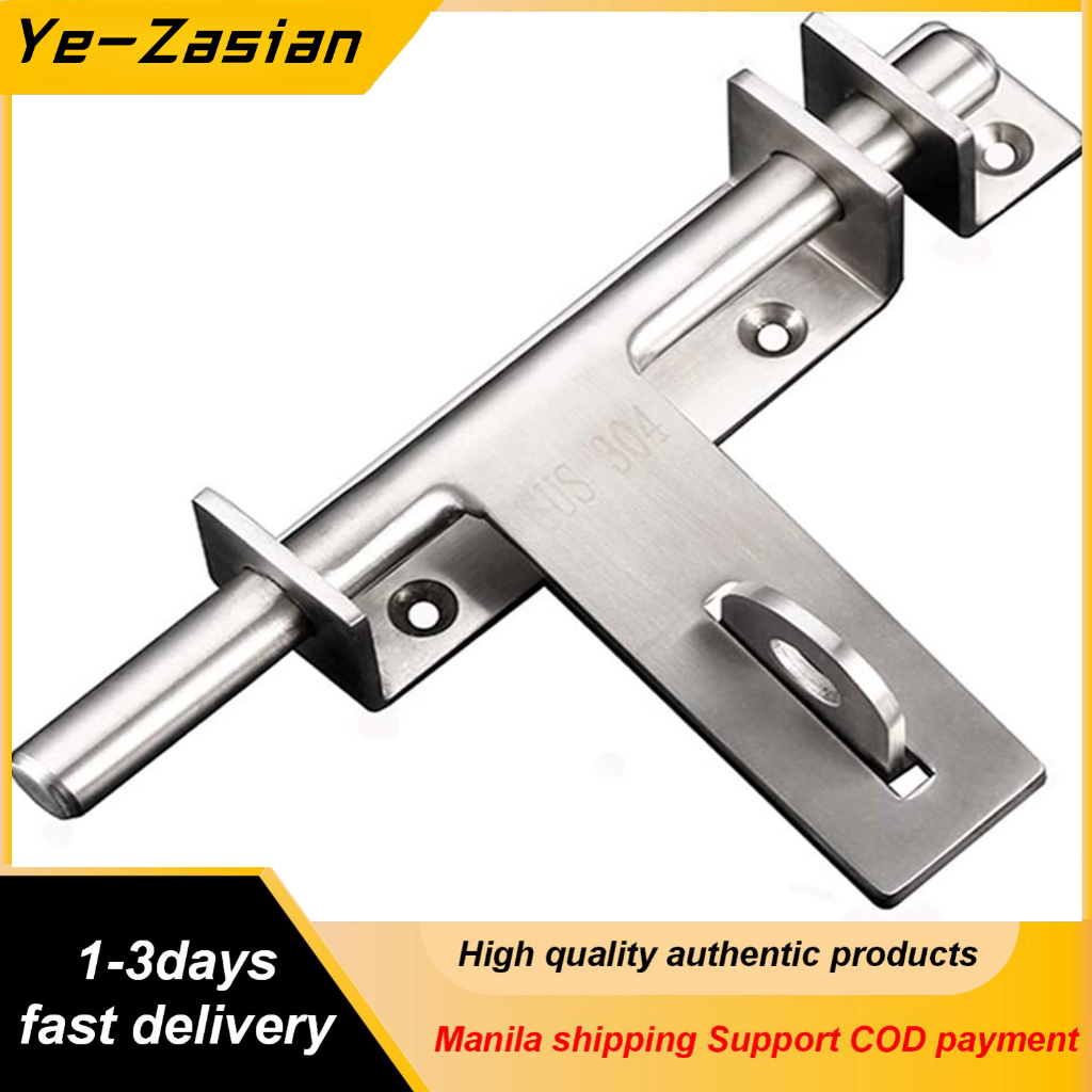 Sliding Bolt Gate Latch Heavy Duty 304 Stainless Steel Barrel Bolt ...