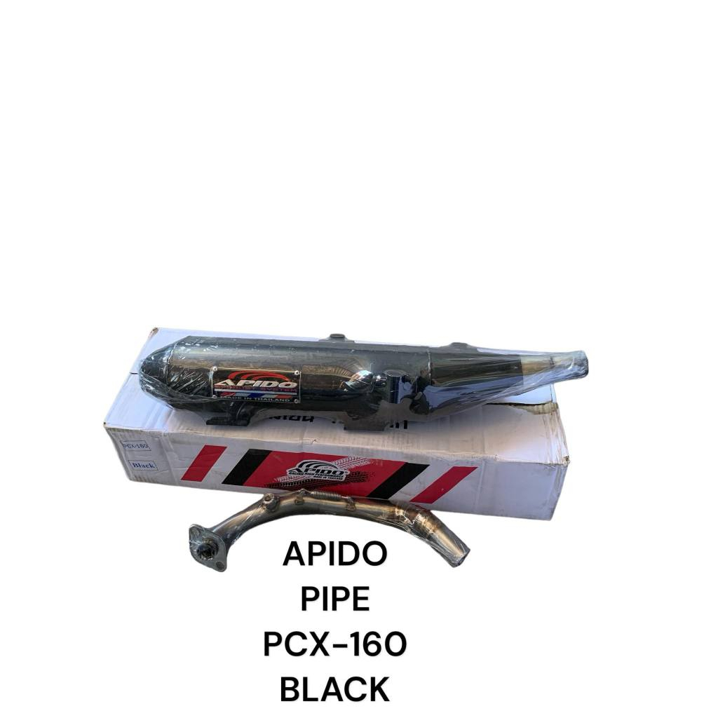 (THE ORIGINAL APIDO PIPE PCX160 BLACK) | Shopee Philippines