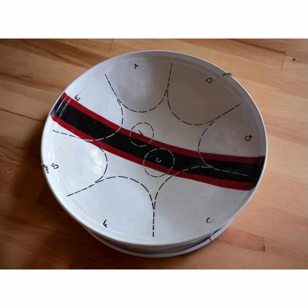 Panland Trinidad and Tobago Mini C Pan Steelpan, Steel Drum 10 Inches ...