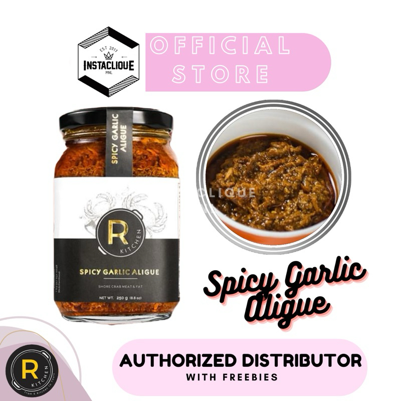 R Kitchen Spicy Garlic Aligue [250g] | Shopee Philippines