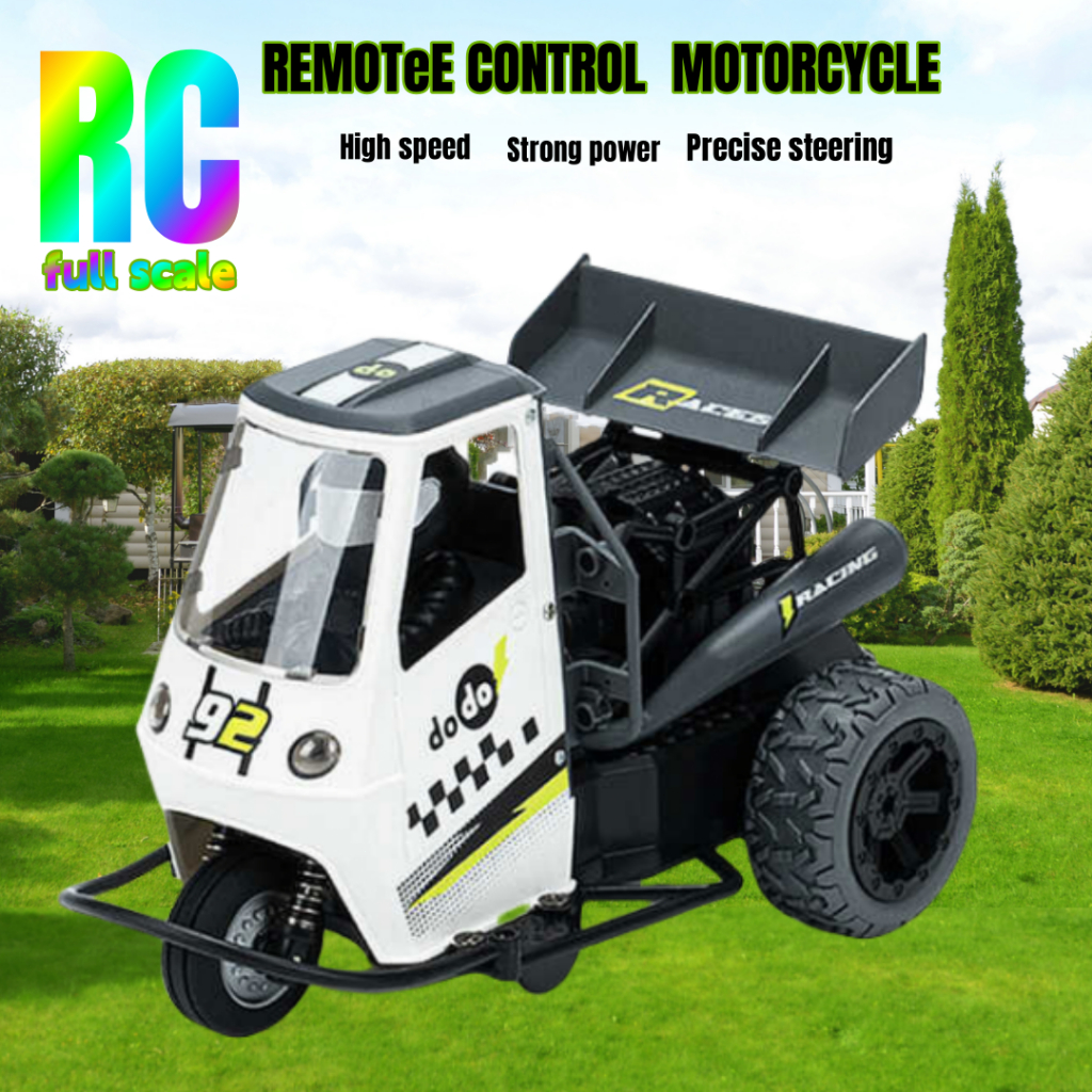 RC1:16 Remote Control Three-wheel Motorcycle 2.4G Remote Control Car ...