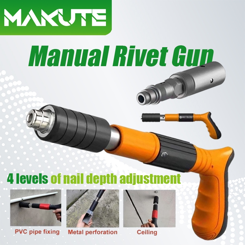 Chipping Nail Gun Rivet Tool Concrete Tufting Gun Tacker Woodworking ...
