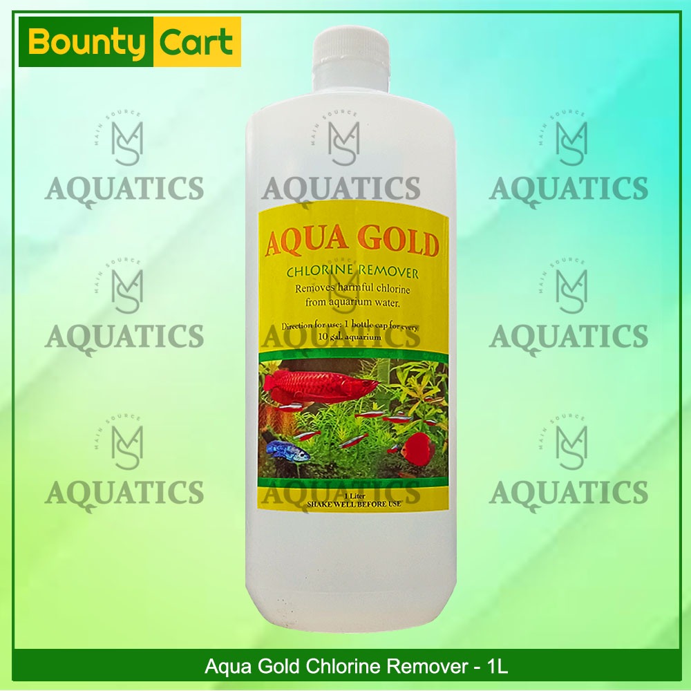 BOUNTYCART-Aqua Gold Chlorine Remover 1 liter Anti-Chlorine ...