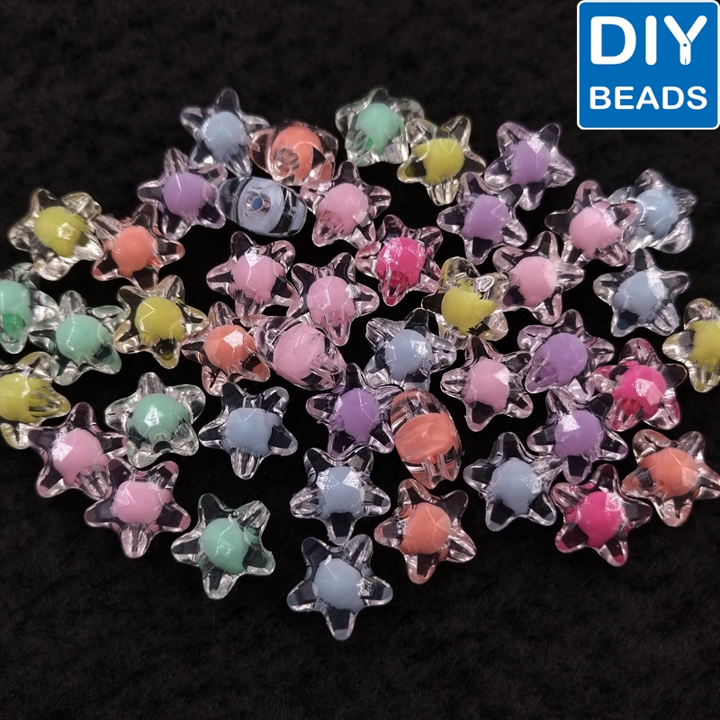 Diy Beads Sago Star Small Beads Assorted 11.5mm (250grams) | Shopee ...