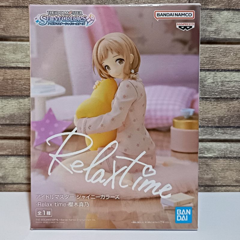Bandai The Idolm@ster: Shiny Colors Sakuragi Mano Relax Time Figure ...