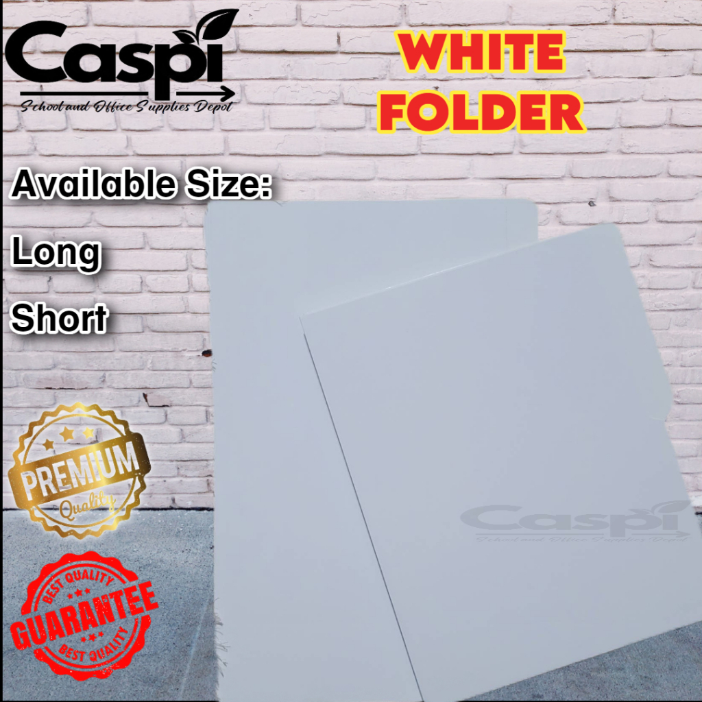 WHITE FOLDER 25pcs LONG SHORT AND BUNDLES | Shopee Philippines