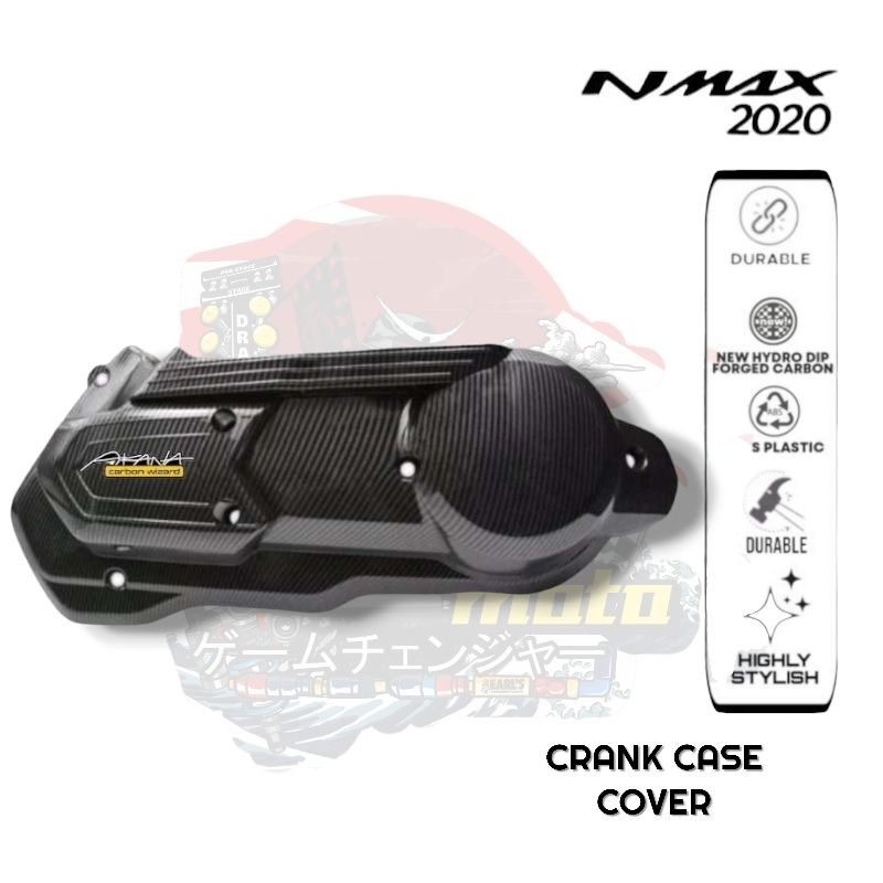 NEW!! Yamaha Nmax v2,v2.1 hydro dip carbon crankcase | Shopee Philippines