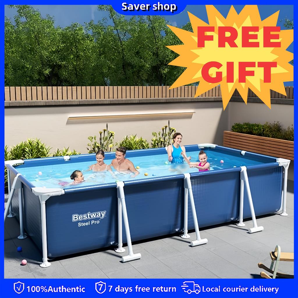 Original Bestway Family pool kids swimming pool big size pool Outdoor ...