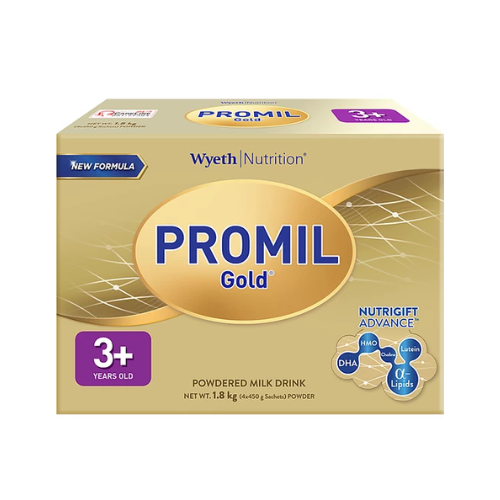 PROMIL GOLD FOUR Powdered Milk Drink for Over 3 years Old Box 1.8kg ...