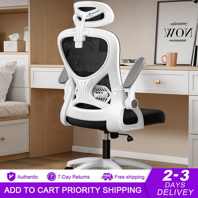 Coospro Office Chair with Arm Rest Computer Chair Ergonomic chair ...
