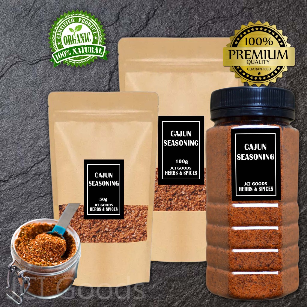 CAJUN SEASONING Herbs and Spices 200ml/100g/50g | Shopee Philippines