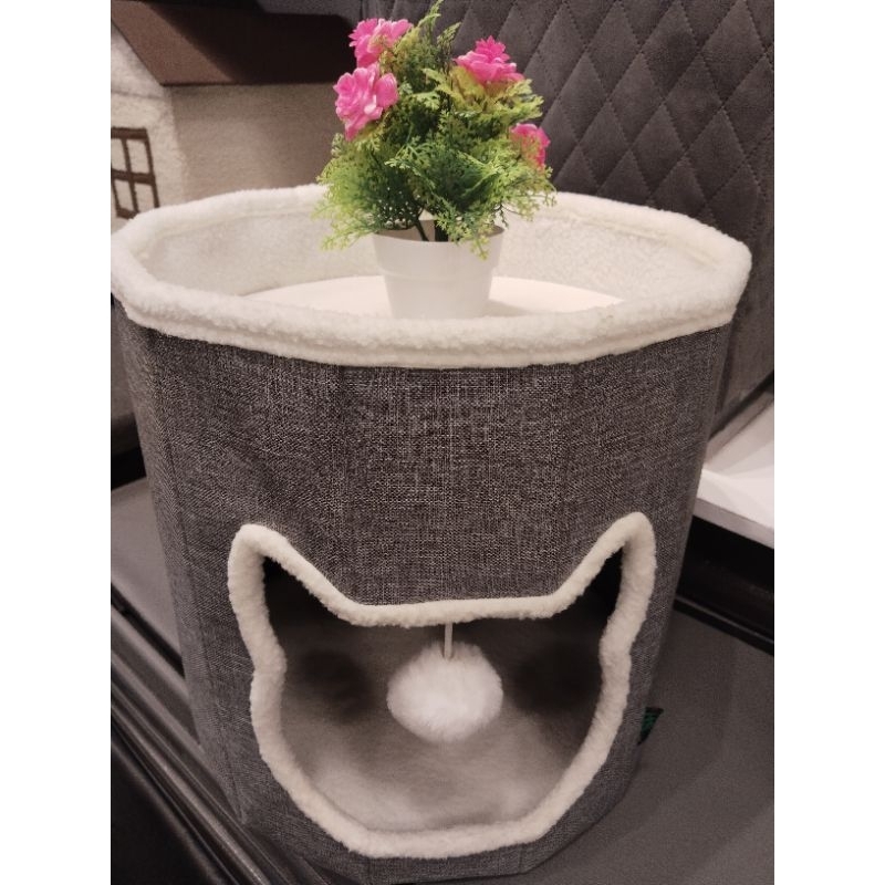 CAT FACE ROUND CAT HOUSE/PETHOUSE/CATHOUSE | Shopee Philippines
