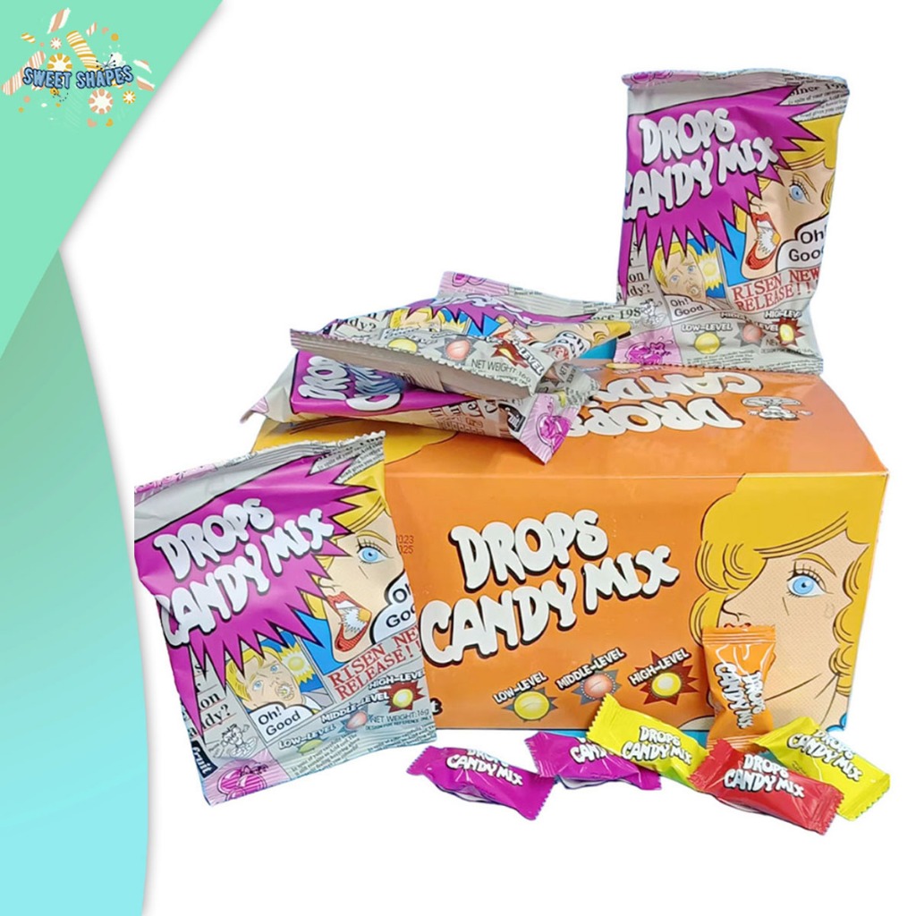 Sweet Shape Sour Drops Candy Mix Hard Sweet Candy Plum Sour Refreshing ...
