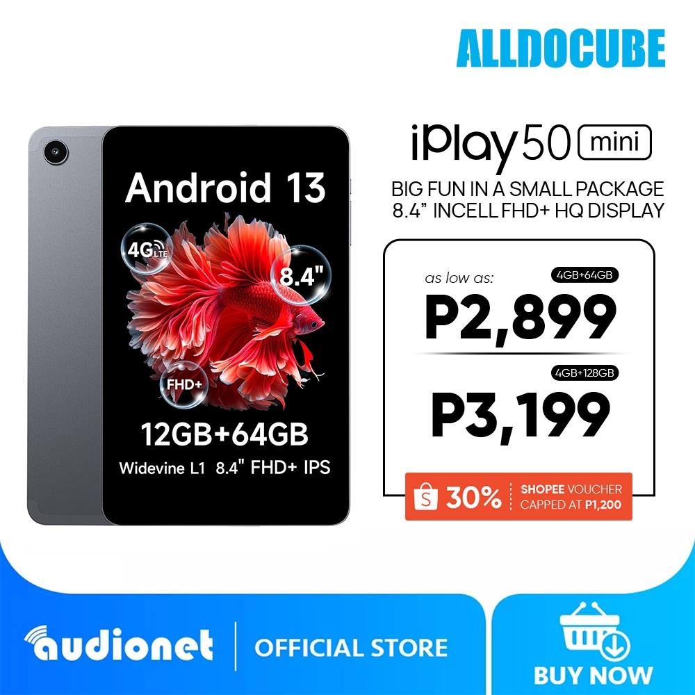 Alldocube iPlay 50 Mini Tablet | 4GB+64GB/128GB | 8.4” FHD+ Display ...
