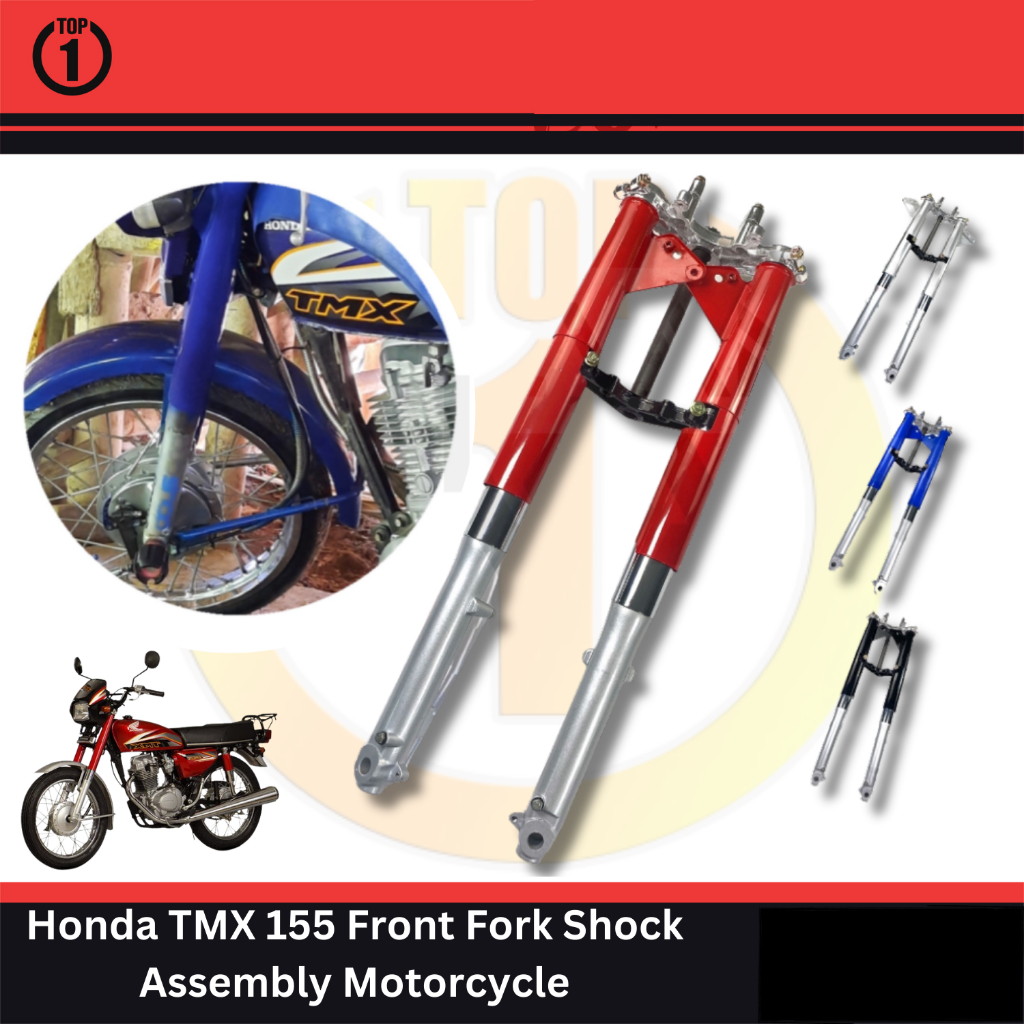 Top1 PH front shock assembly with T Post assembly 1 Set For Honda TMX ...