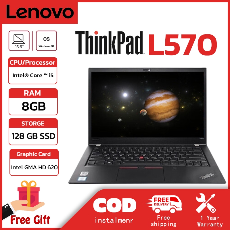 Laptop LENOVO ThinkPad L570 Intel Core i5/i3 7GEN 8GB RAM 128GB/256GB SSD 15 INCHES DISPLAY ...