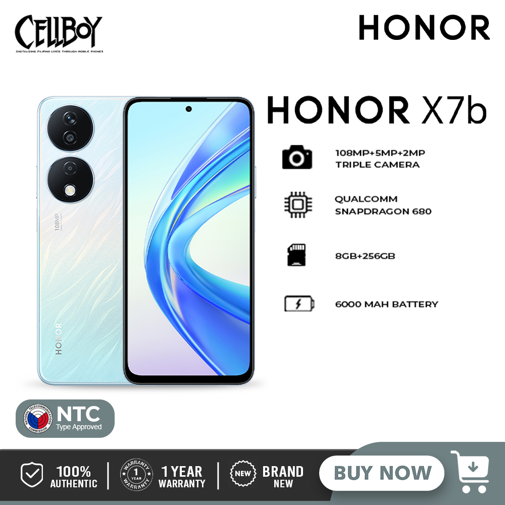 Honor X7B 8Gb+256Gb Qualcomm SM6225 Snapdragon 680 4G (6 nm) | Shopee ...