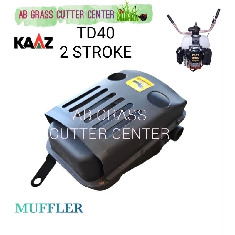 MUFFLER ASSY TD40 2 STROKE GRASS CUTTER BRUSH CUTTER KAWASAKI GRASS ...