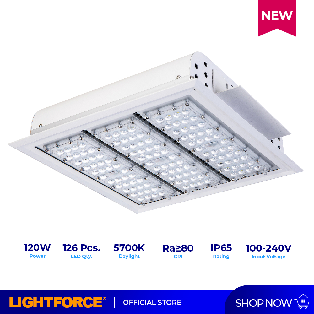 LIGHTFORCE LED LIGHT GAS STATION 120W | Shopee Philippines
