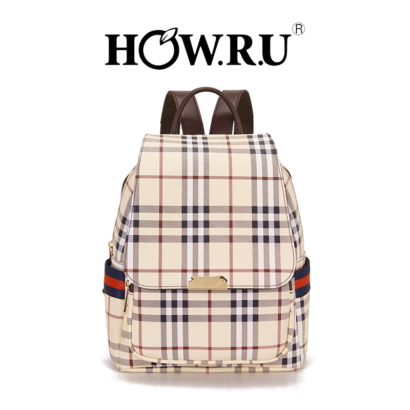 How.R.U Korean Women Bag Floral Print Handbags Casual Anti-Theft ...