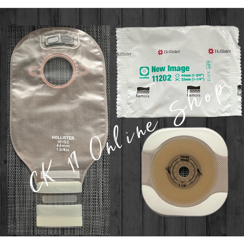 Hollister Colostomy Ostomy Urostomy 11202 44mm Cera Plus and 18192 New ...