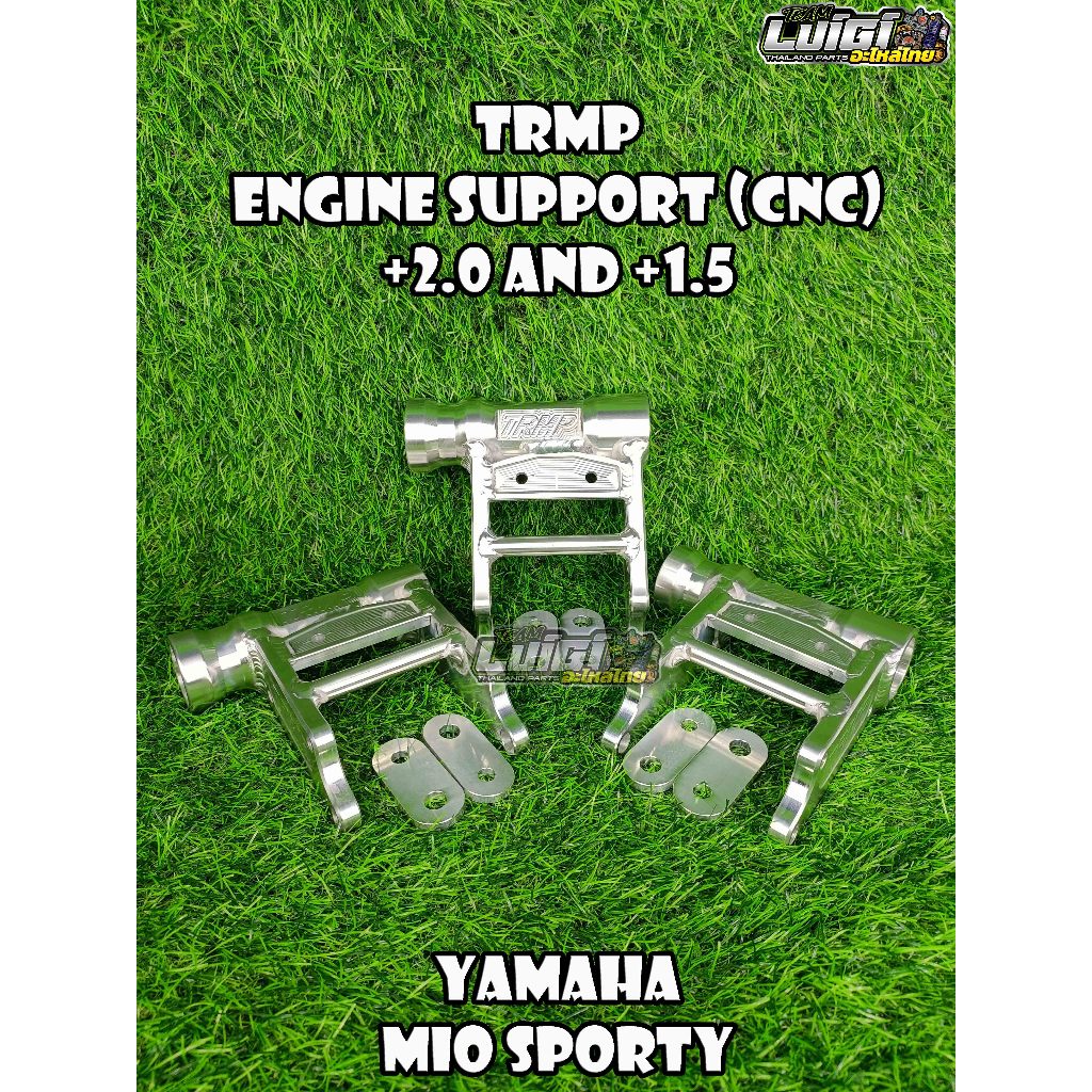 TRMP CNC ENGINE SUPPORT YAMAHA MIO SPORTY +2 AND +1.5 THAILAND MADE ...