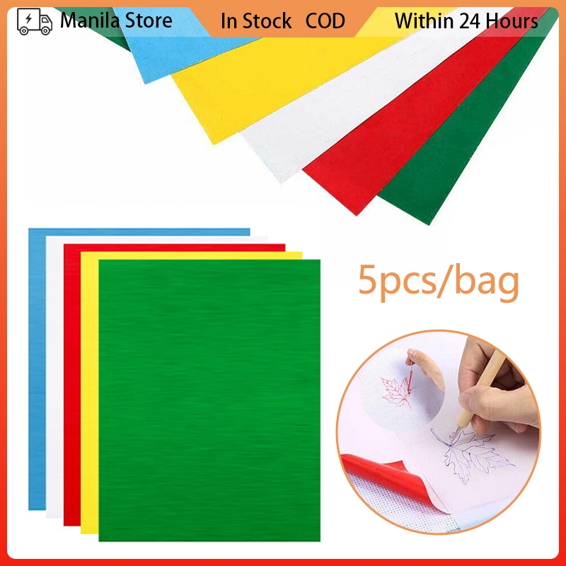 5 Sheets Washable Tracing Paper for Sewing Colorful Tracing Paper Japan ...