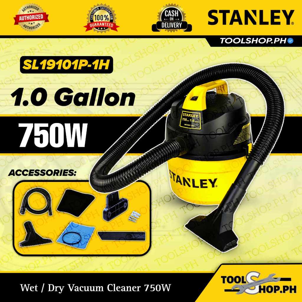 Stanley Wet/Dry Vacuum with Blower 1Gal/4L 750W SL19101P-1H | Shopee ...