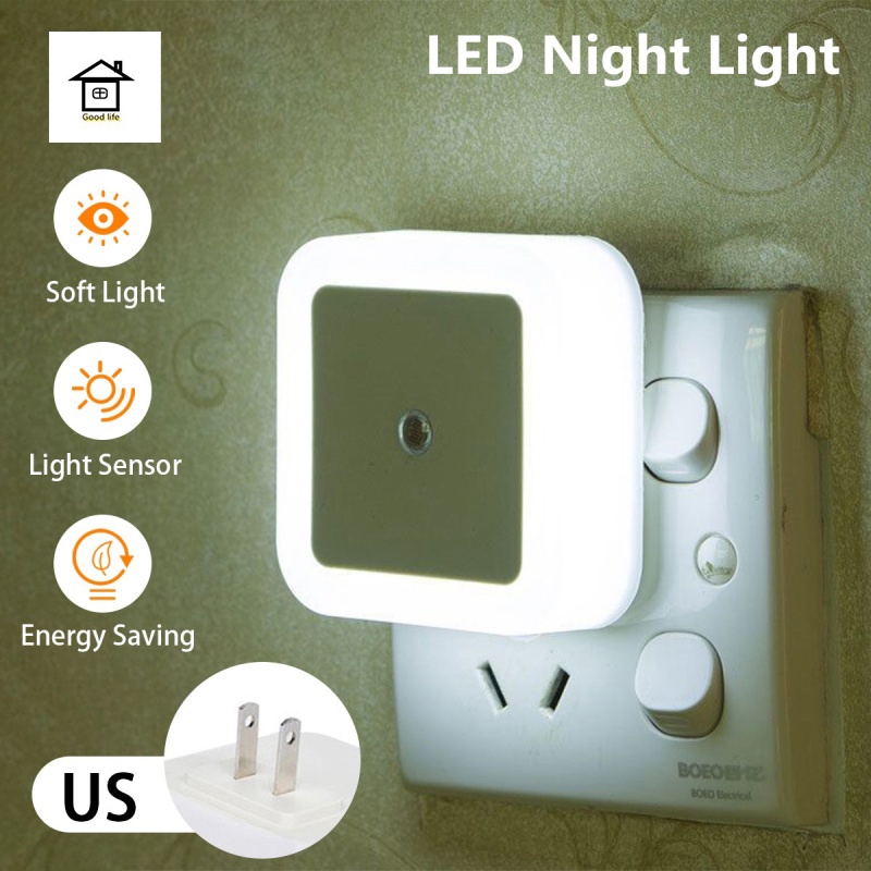 Auto LED Light Induction Sensor Control Sleeping Night Light Stair ...
