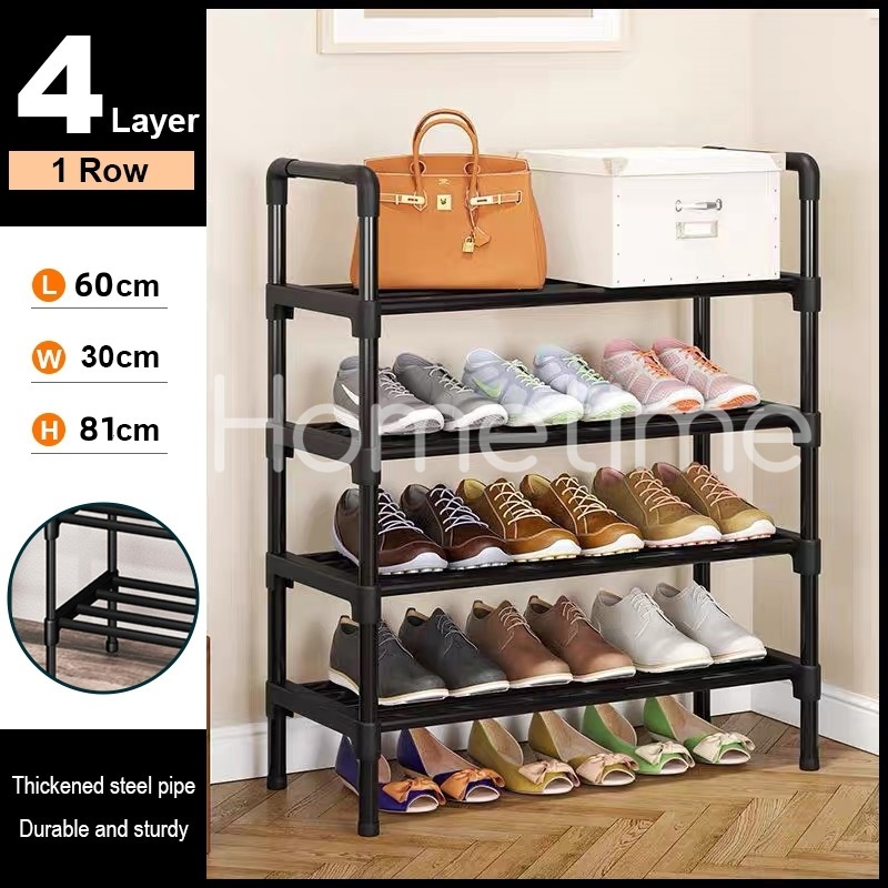 4/5/6/7/8-Layer Shoe Rack Organizer Home Storage Rack Stockable Shoes ...