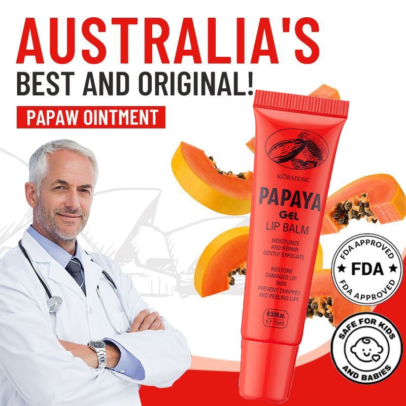 Papaya Ointment 15g Papaw Lip Balm Gel Dry Lips Repair Moisturizing ...