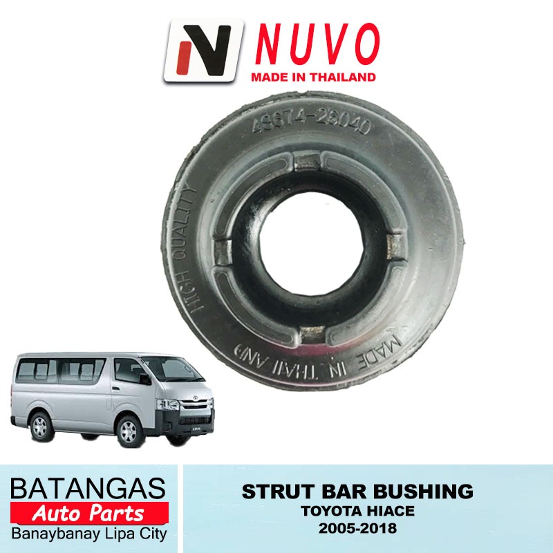 1 PC STRUT BAR BUSHING FOR TOYOTA HIACE 2005-2018 PN : 48674-26040 NUVO ...