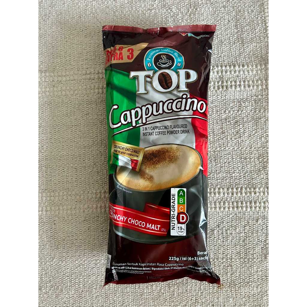 Top Capuccino 225 grams | Shopee Philippines
