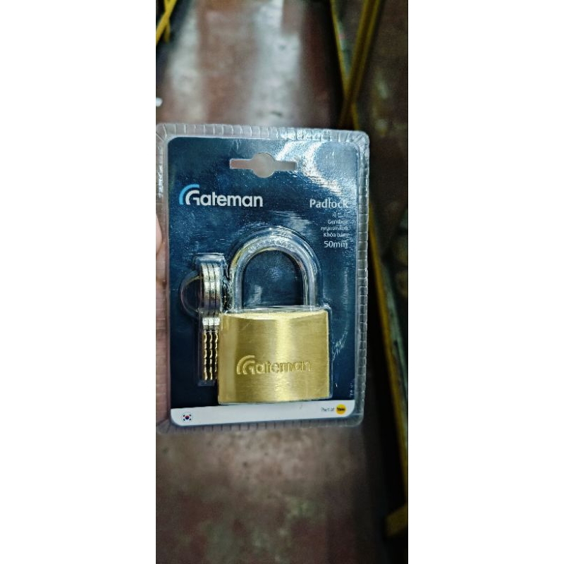 Gateman Brass Padlock GM-50 ( 50mm) | Shopee Philippines