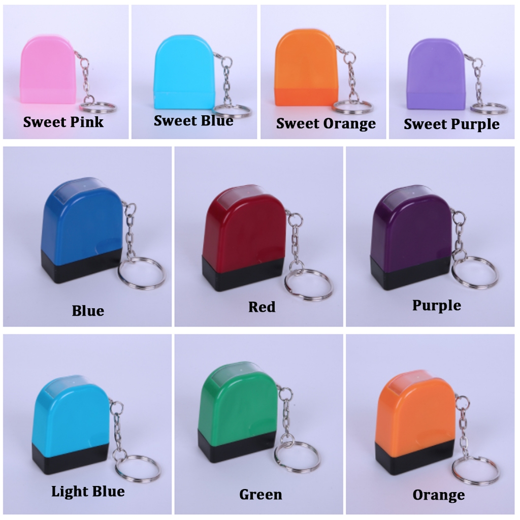 COD Personalized Keychain Stamps, Flash Stamps, Self Ink Stamps, Stamp ...