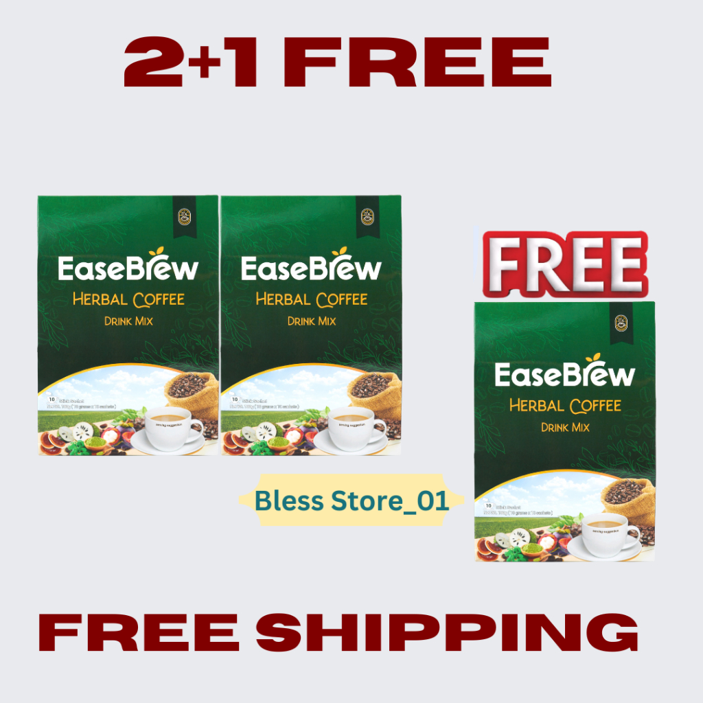 EaseBrew Herbal Coffee ( 3 Boxes ) | Shopee Philippines