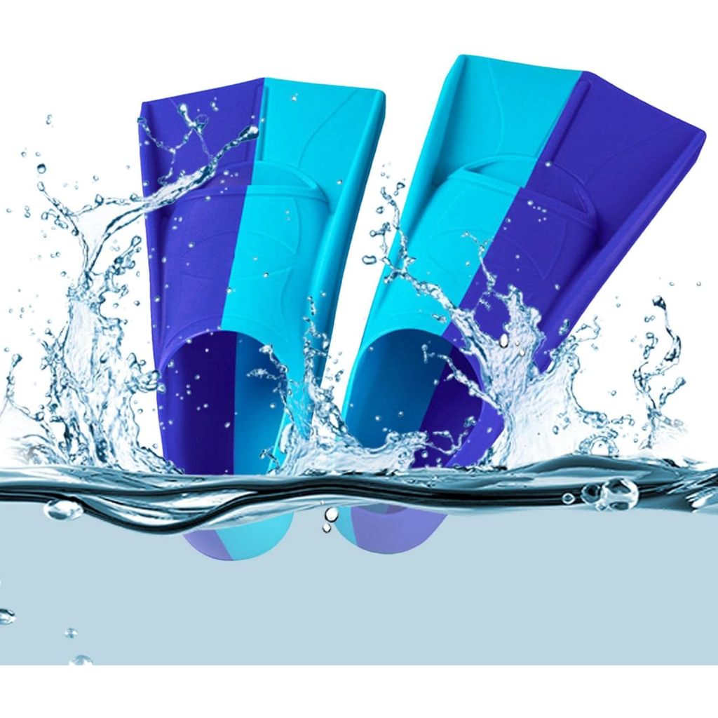 Silicone Swimming Fins Diving Fins Flippers Floating Water Sports Gear ...