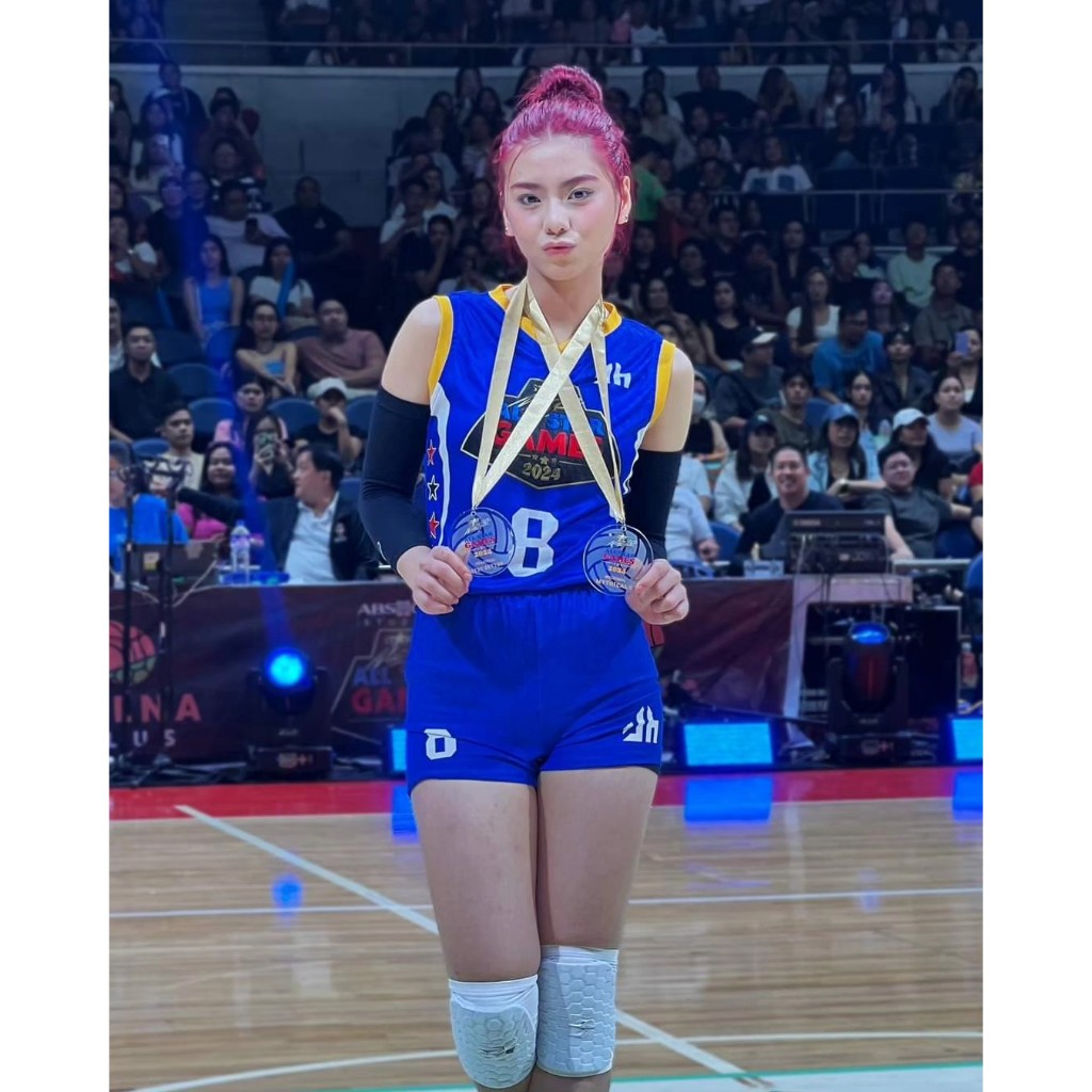 Authentic 2024 Star Magic Games Bini Mikha Lim Volleyball Official Game Jersey Shopee Philippines