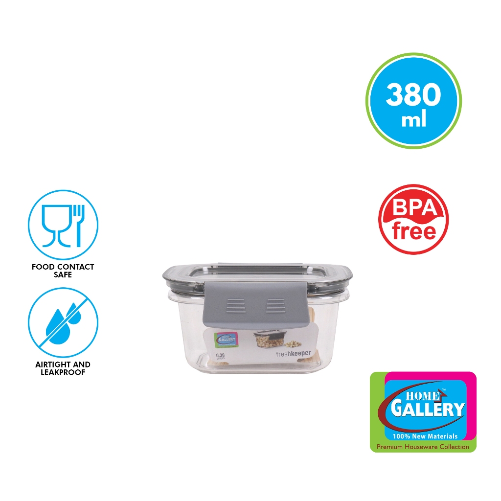 Home Gallery Rectangular Fresh Keeper 380ml,880ml,1250ml,2600ml Shock ...