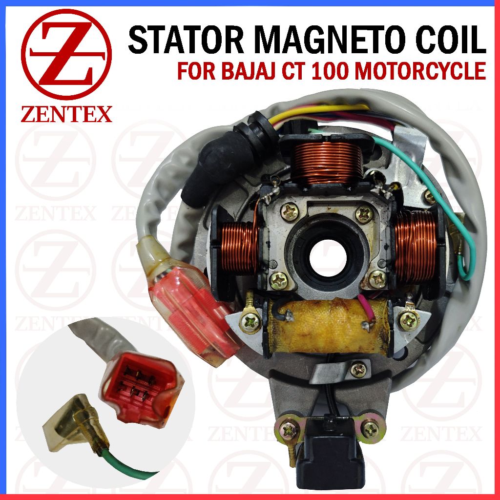 STATOR MAGNETO COIL CT100 FOR KAWASAKI BAJAJ CT 100 MOTORCYCLE | Shopee ...