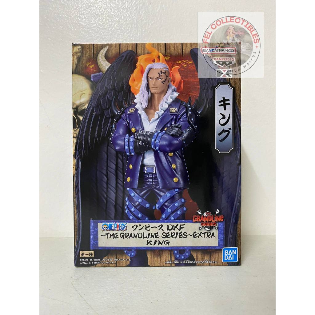 One Piece - King - DXF Figure - The Grandline Series - Extra (Bandai ...