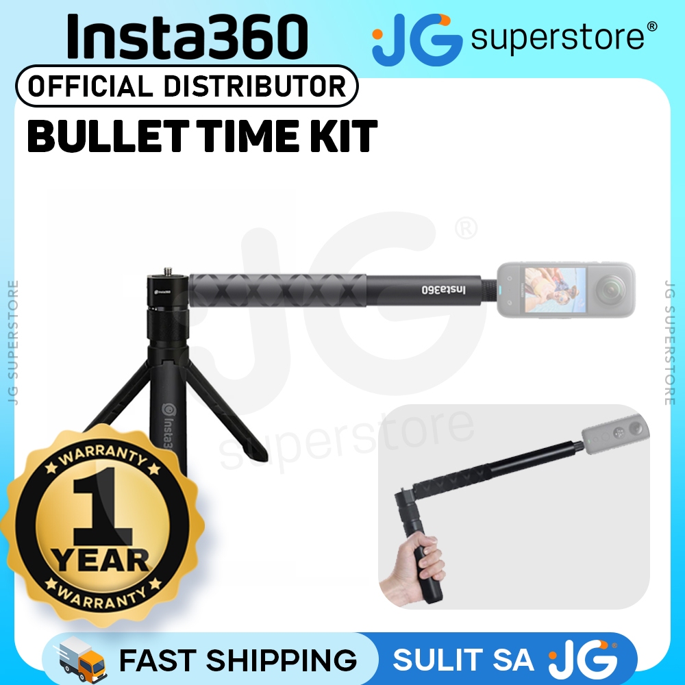 Insta360 Multi-Function Bullet Time Handle for ONE X Action Camera (Tripod, Selfie Stick Bundle ...