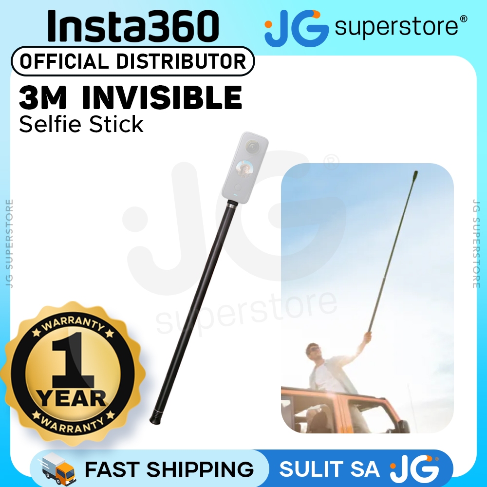 Insta360 Invisible Selfie Stick Extended Edition w/ 1.9ft to 9.8ft Max ...