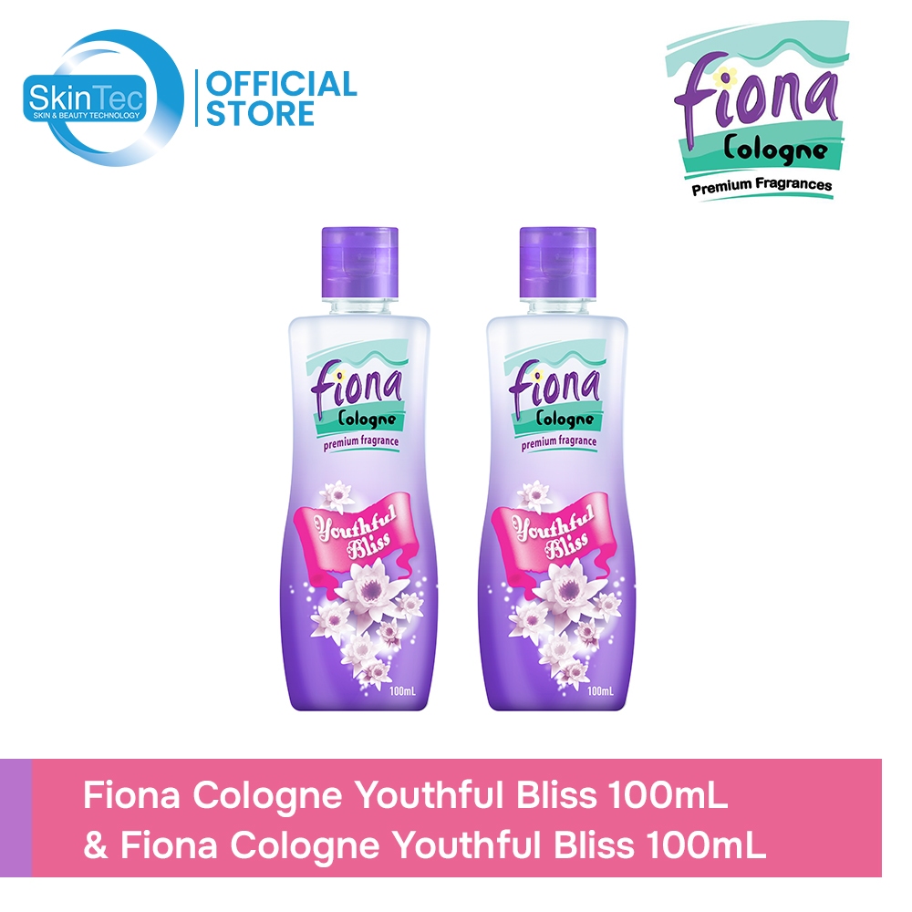 Fiona Cologne Youthful Bliss Flip Top (100ml) - 2 pcs | Shopee Philippines