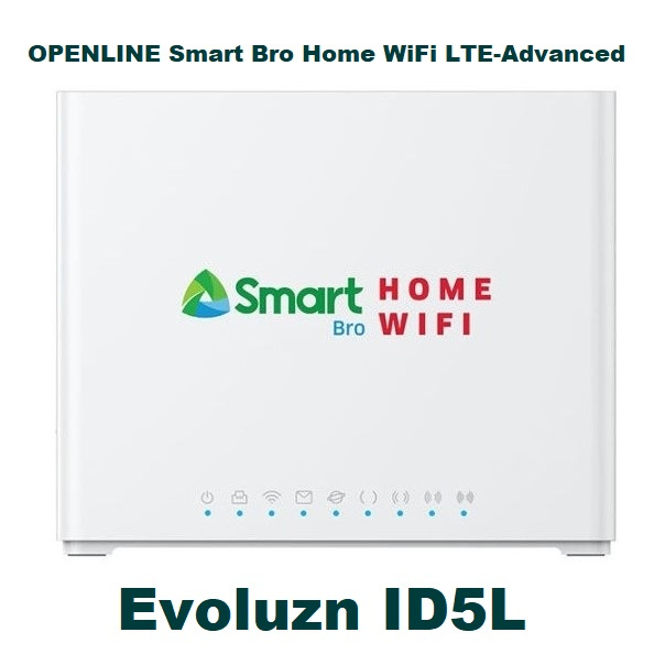 OPENLINE! SMART Bro Home WiFi LTE-Advanced CAT 6 (EVOLUZN ID5L) | Shopee Philippines
