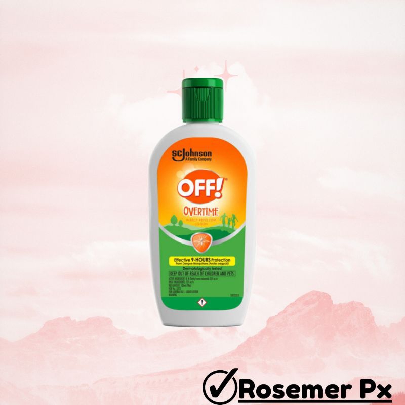 OFF! Overtime Insect Repellent Lotion 100ml | Shopee Philippines