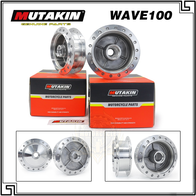 MUTAKIN Front Rear Hub For Honda Wave100 Wave125 Wave110 Wave100-R ...