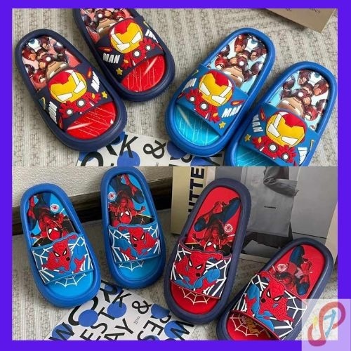 Kids Cartoon Characters Design For Boy Slippers | Shopee Philippines