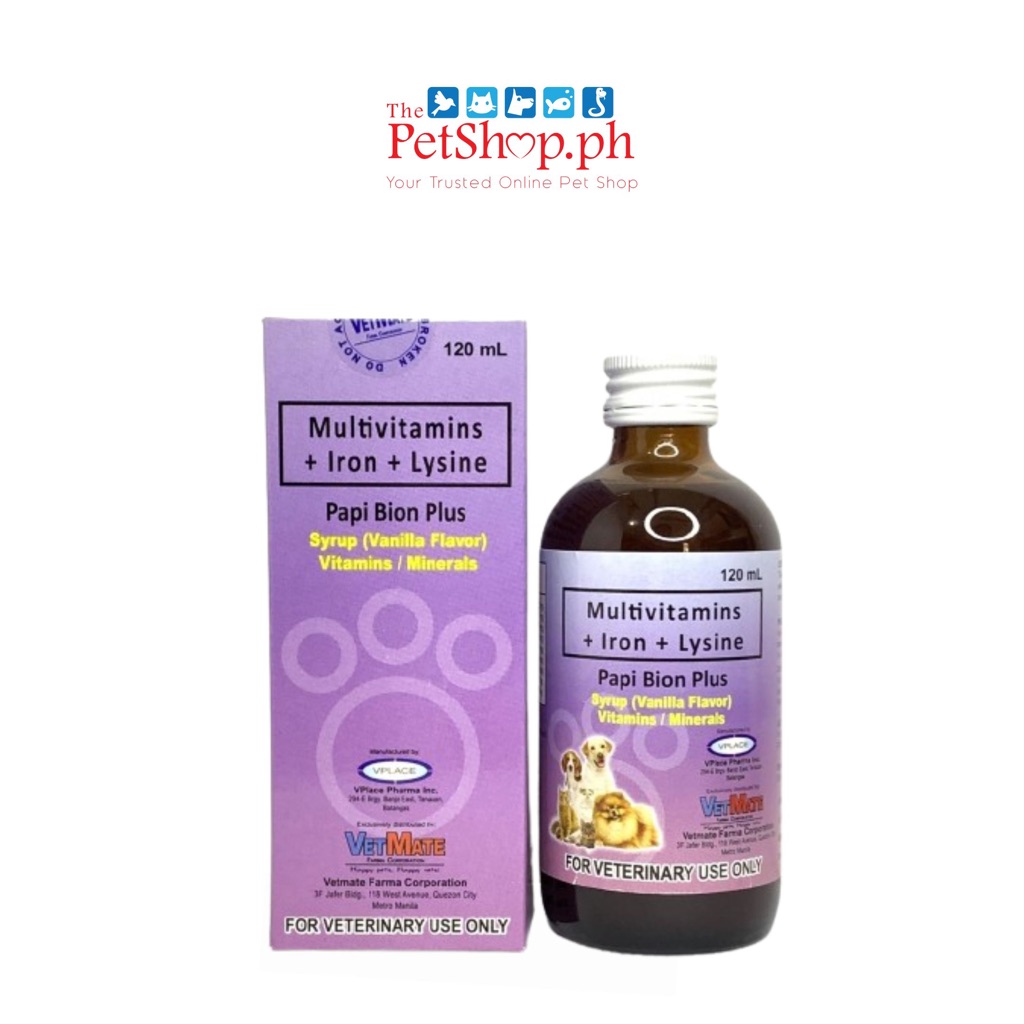 Papi Iron Plus B-Complex 120ml | Shopee Philippines