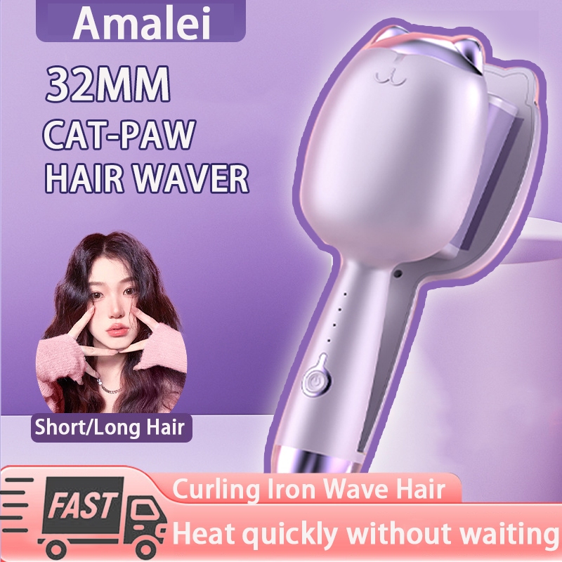Curling Iron Wave Hair Curlers 2 Barrels curl iron hair curling iron ...